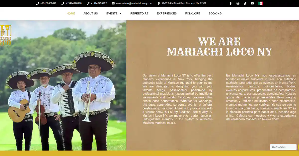 Mariachi Loco NY - Mariachi Band - Long Island - New York